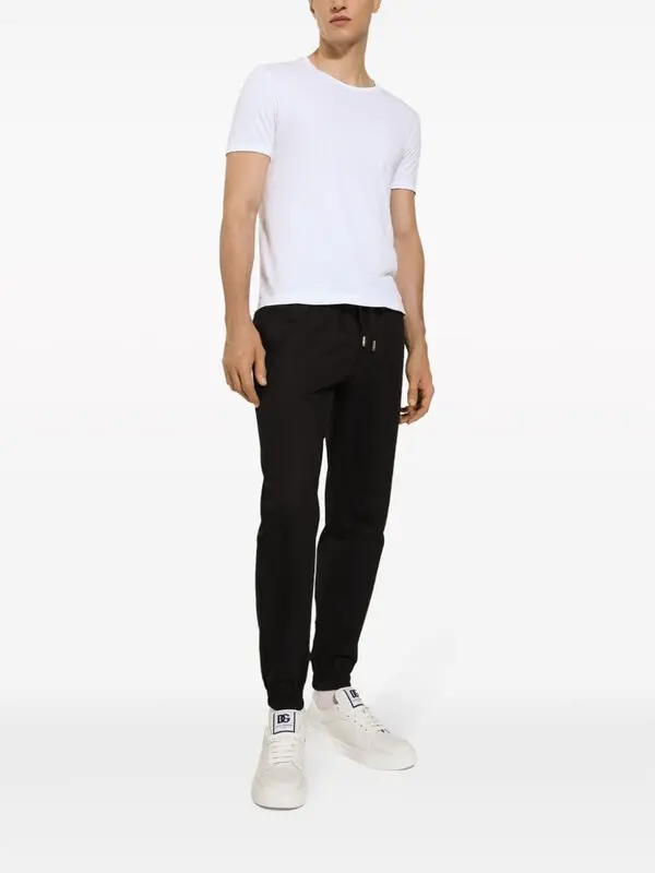 Dolce & Gabbana Drawstring-waistband Track Pants - Blue