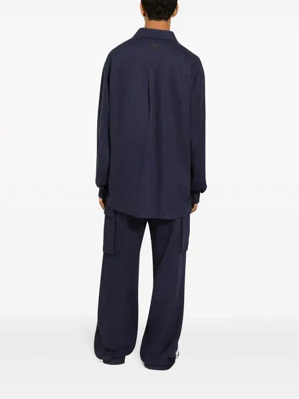 Dolce & Gabbana Button-up Linen Shirt