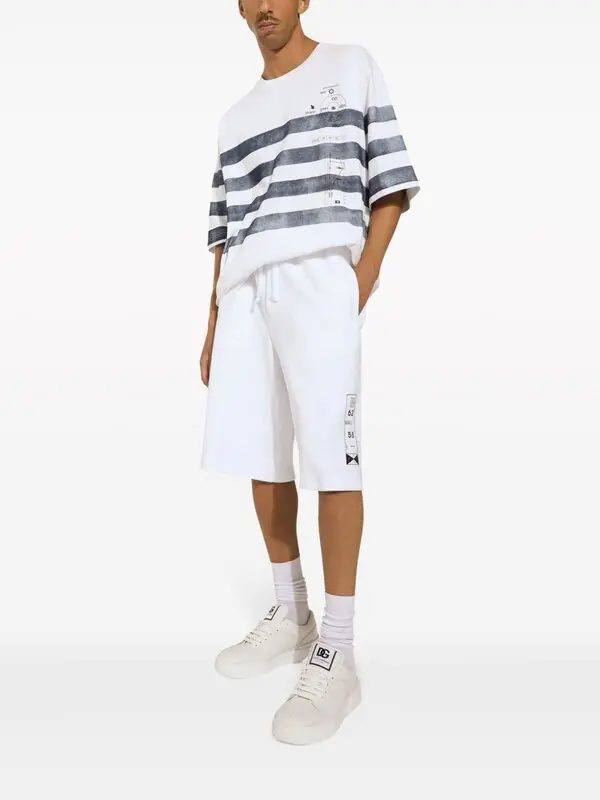 Dolce & Gabbana Striped Cotton T-shirt