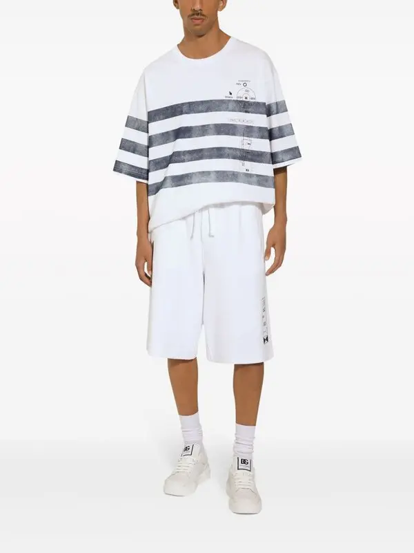 Dolce & Gabbana Striped Cotton T-shirt
