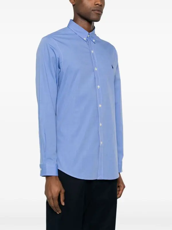 Polo Ralph Lauren Polo Pony-motif Shirt - Blue