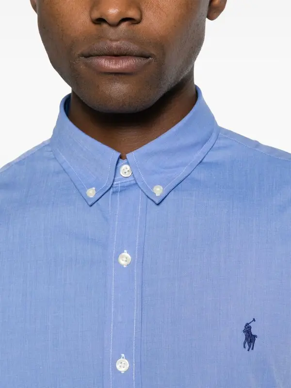 Polo Ralph Lauren Polo Pony-motif Shirt - Blue