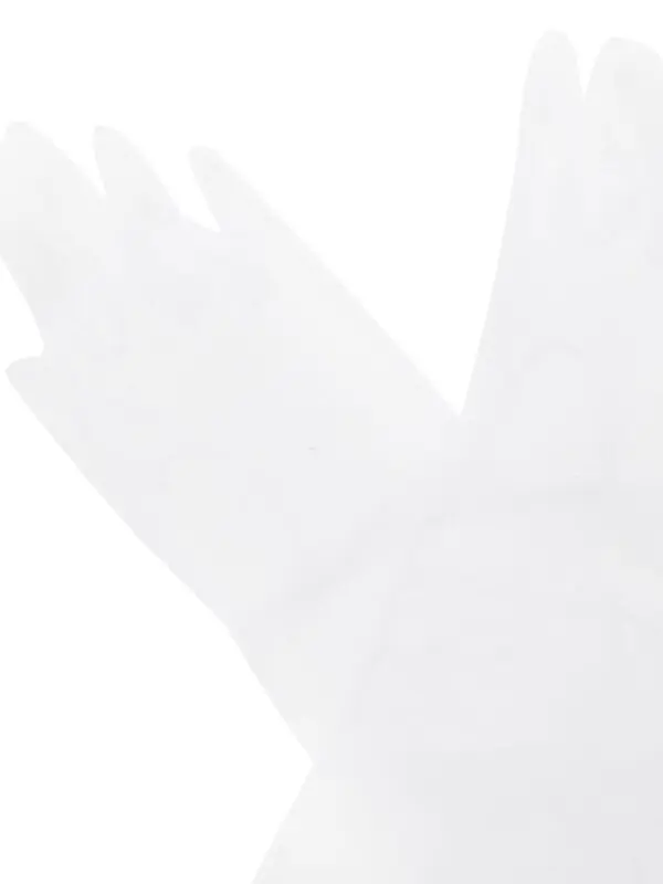 IOANA CIOLACU Elbow-length Gloves - White