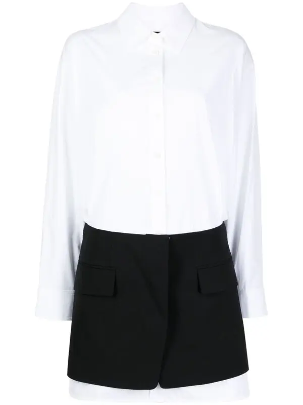 JUUN.J Panelled Shirtdress