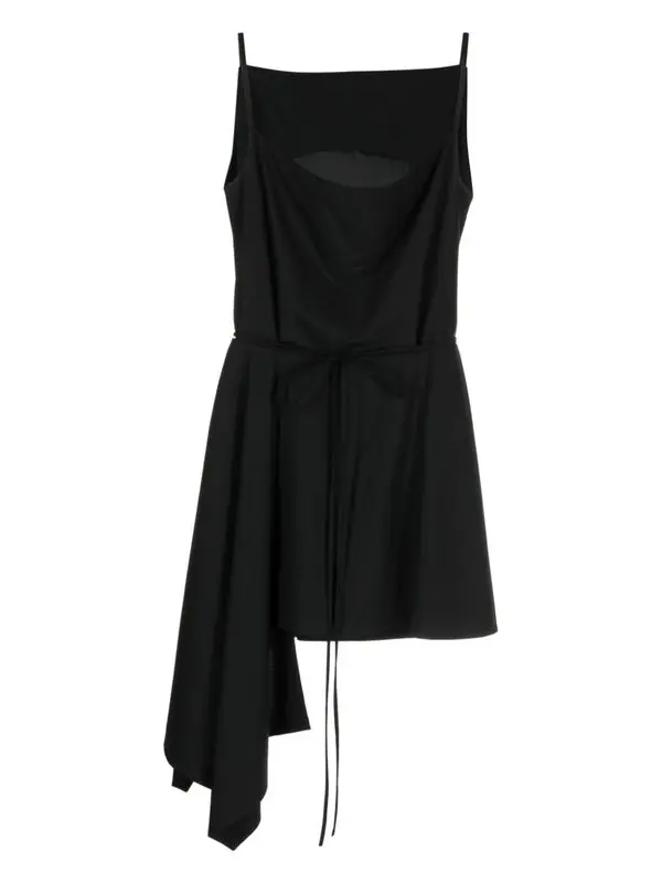 JUUN.J Asymmetric-hem Sleeveless Minidress
