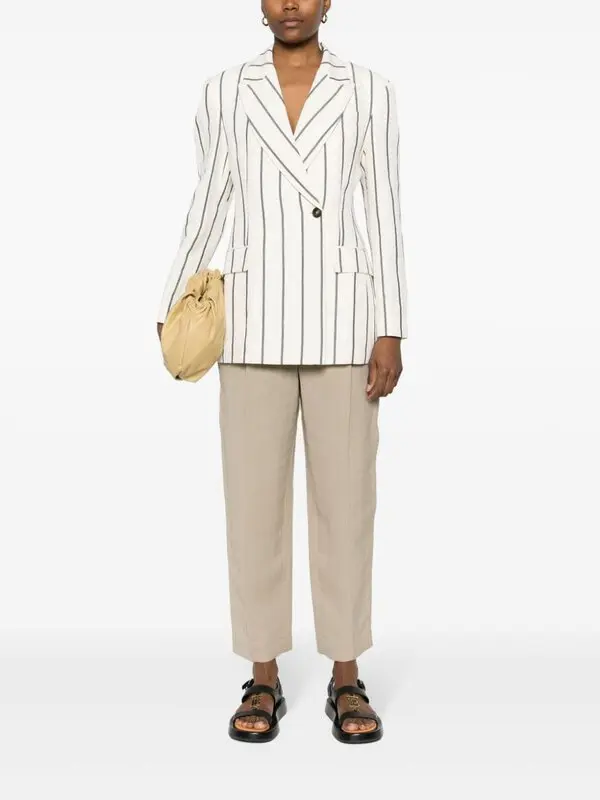 Brunello Cucinelli Cropped Tapered Trousers