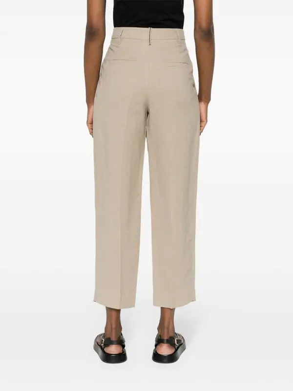 Brunello Cucinelli Cropped Tapered Trousers