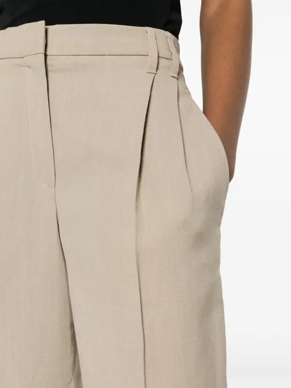 Brunello Cucinelli Cropped Tapered Trousers