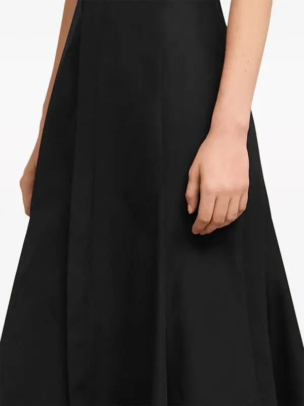 AMI Paris Short-sleeve Midi Dress