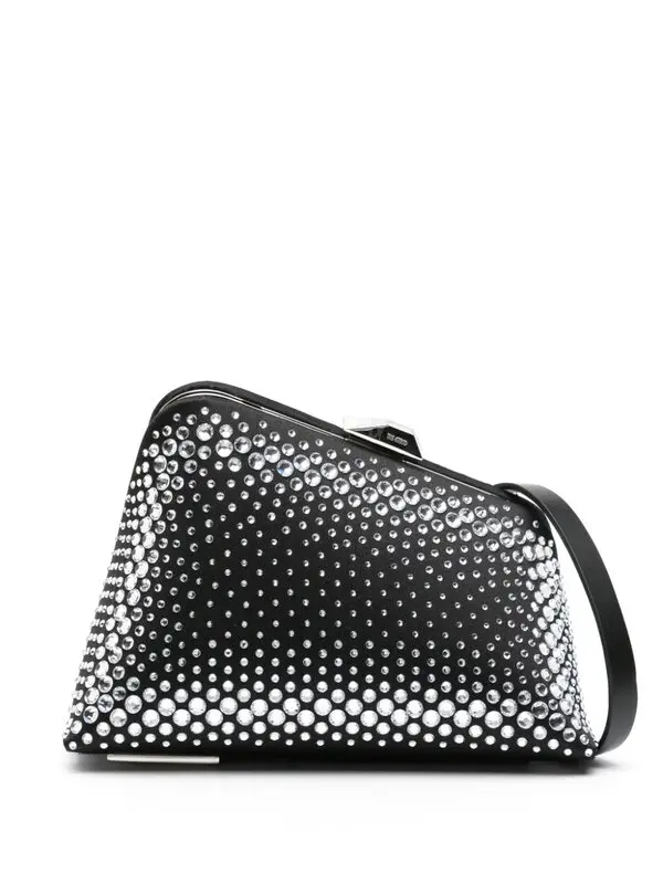 Attico Rhinestone-embellished Clutch