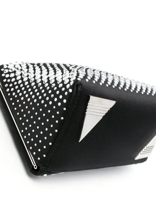 Attico Rhinestone-embellished Clutch