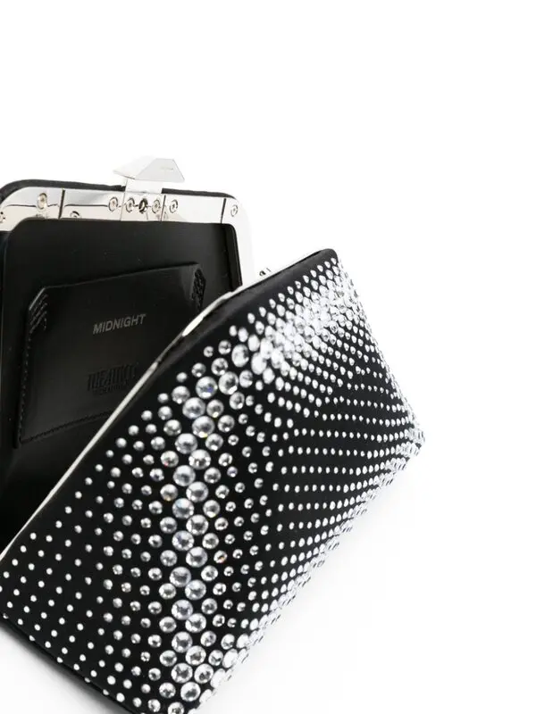 Attico Rhinestone-embellished Clutch