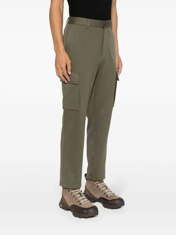 Moncler High-waist Tapered Cargo Trousers