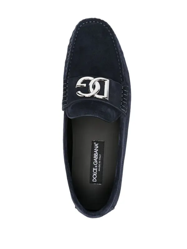 Dolce & Gabbana Logo-lettering Loafers