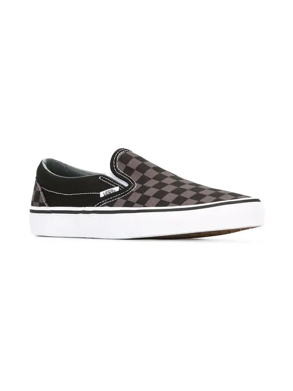 VANS Checked Slippers - Grey