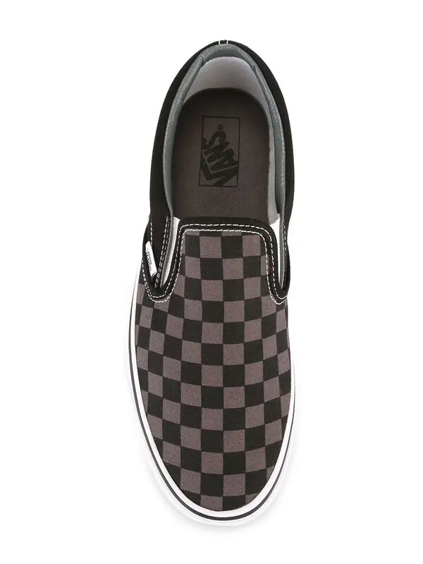 VANS Checked Slippers - Grey