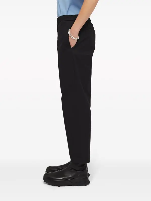 JIL SANDER Straight-leg Cotton Trousers