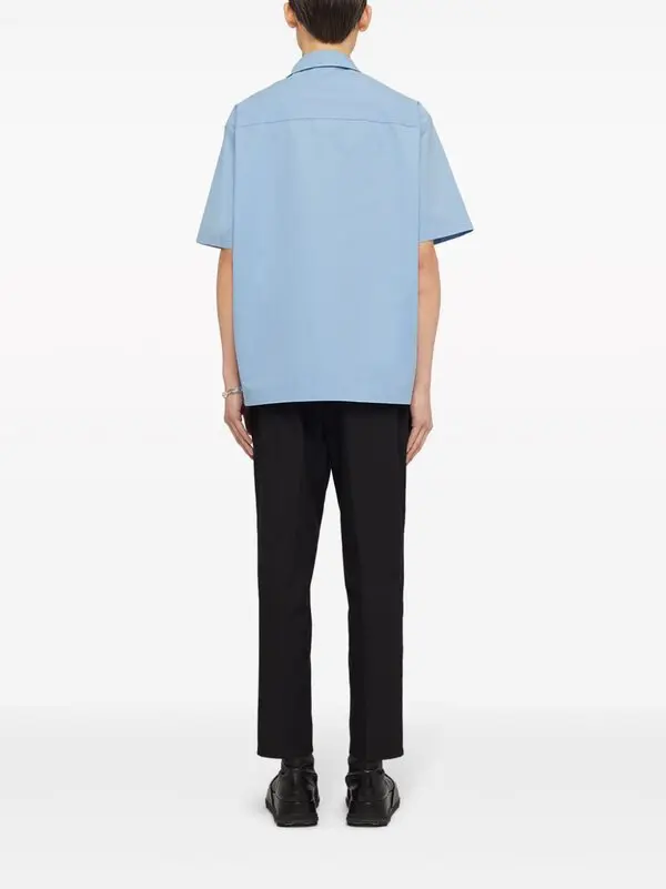 JIL SANDER Straight-leg Cotton Trousers
