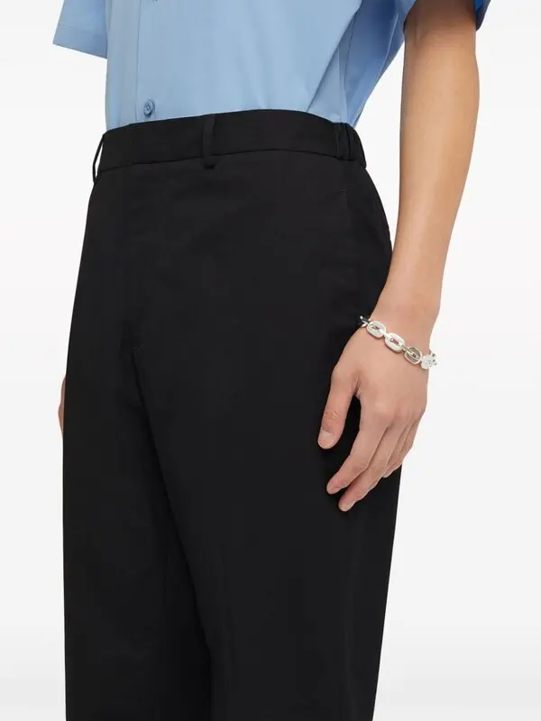 JIL SANDER Straight-leg Cotton Trousers