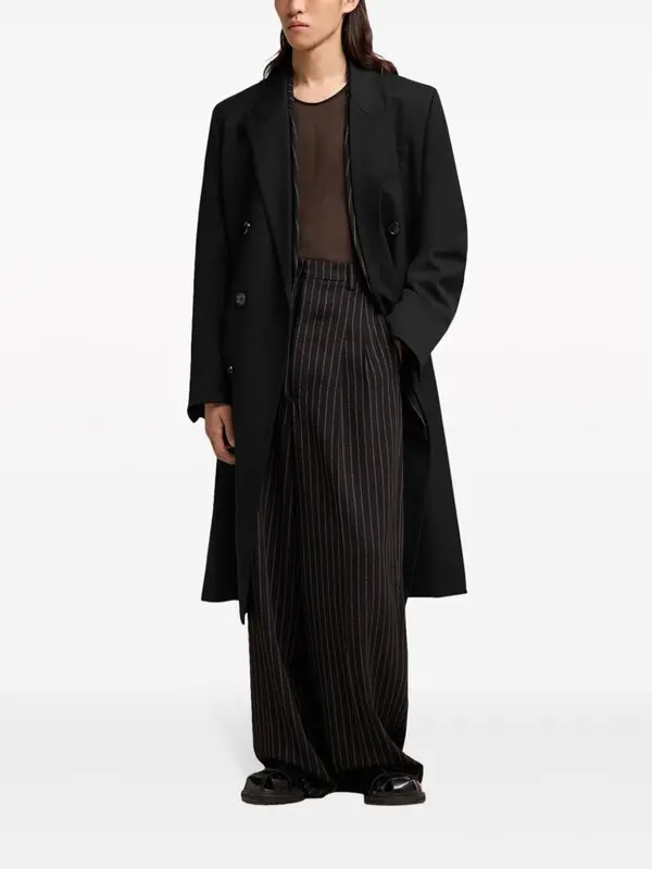 Ami Double-breasted Virgin Wool Coat