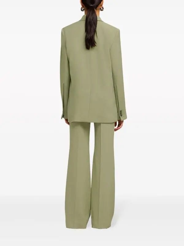 Ami Peak-lapels Double-breasted Blazer - Green