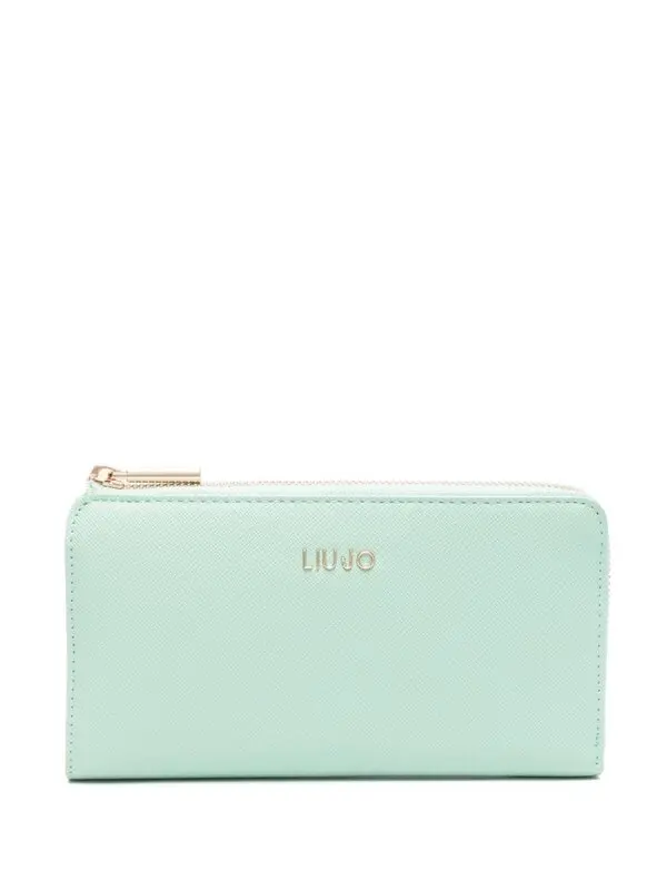 Liu Jo Logo-lettering Accordion Wallet - Green