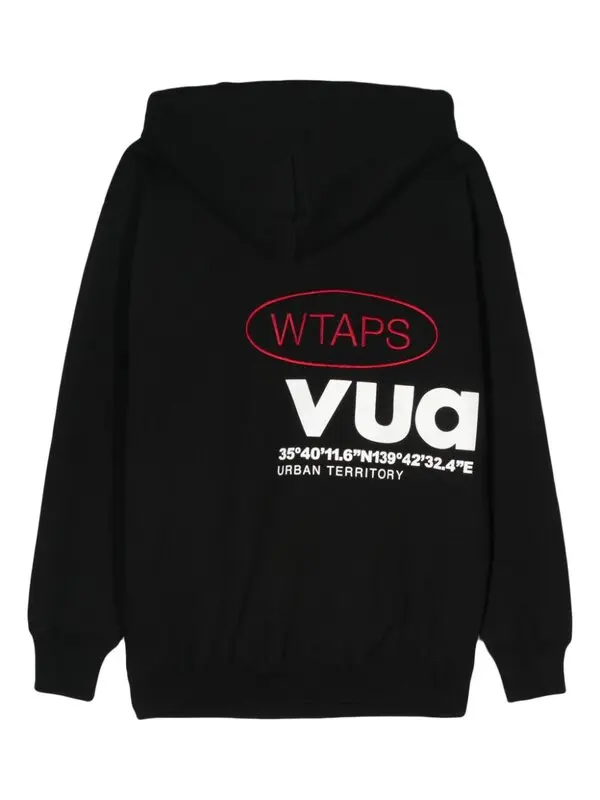 WTAPS Logo-embroidered Hoodie