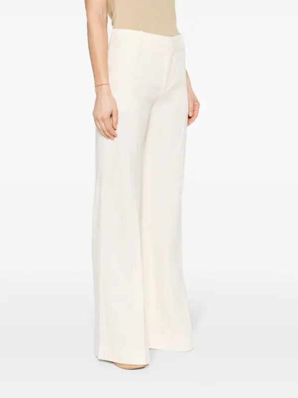 Chloé Wide-leg Linen Trousers