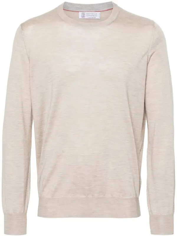 Brunello Cucinelli Fine-knit Jumper - Neutrals