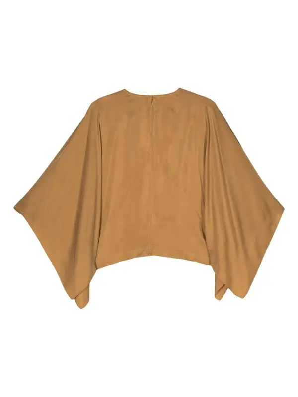 Rodebjer Wide Open-sleeves Blouse - Neutrals