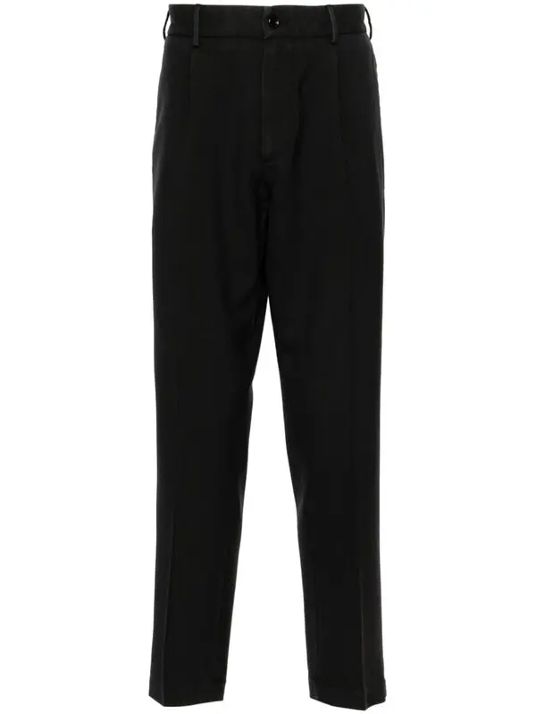 DELL'OGLIO Irno Tapered Wool Trousers