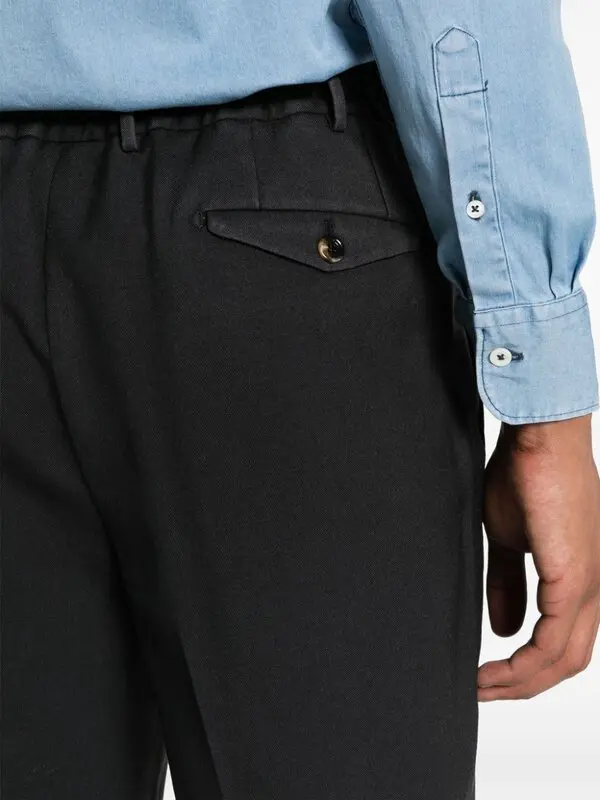 DELL'OGLIO Irno Tapered Wool Trousers