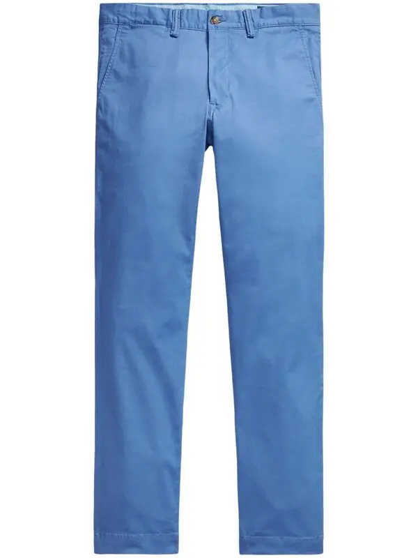 Polo Ralph Lauren Bedford Cotton-twill Trousers - Blue