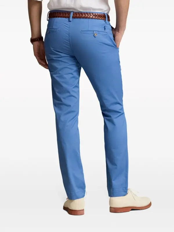 Polo Ralph Lauren Bedford Cotton-twill Trousers - Blue