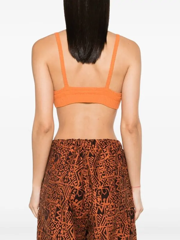 Alanui Finest Bralette-style Top - Orange