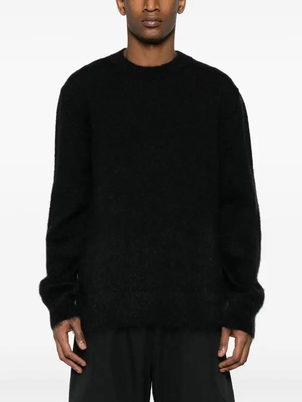 Off-White Arrows Intarsia Knit Jumper - Black