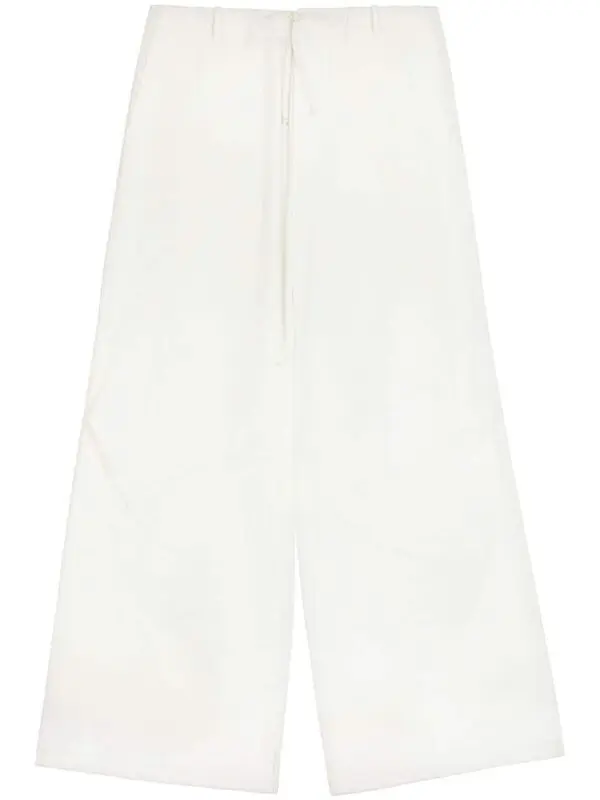 MAISON MARGIELA Drawstring-waist Wide-leg Trousers