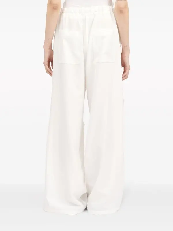MAISON MARGIELA Drawstring-waist Wide-leg Trousers