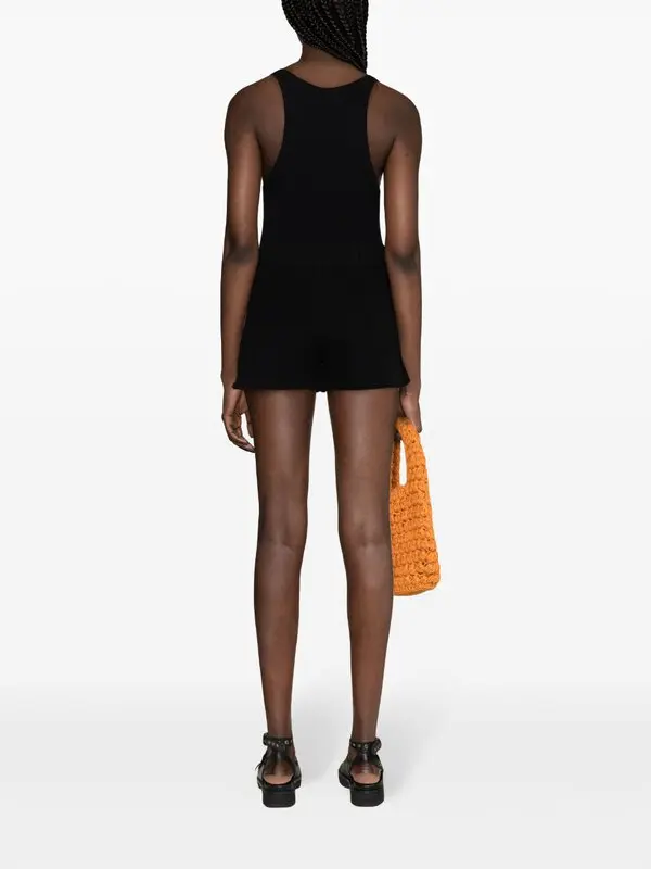 Alanui Cashmere-blend Knitted Shorts