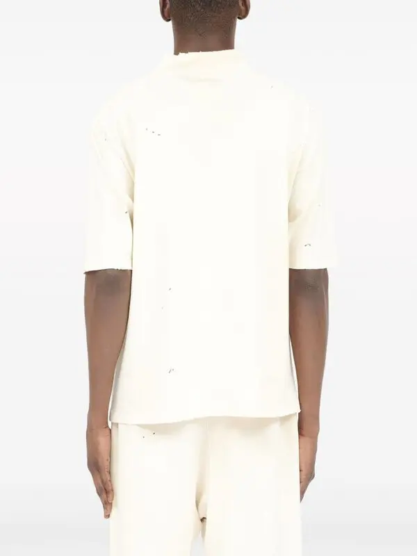MAISON MARGIELA Handwritten Cotton T-shirt