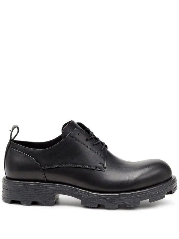 DIESEL D-hammer Leather Derby Shoes