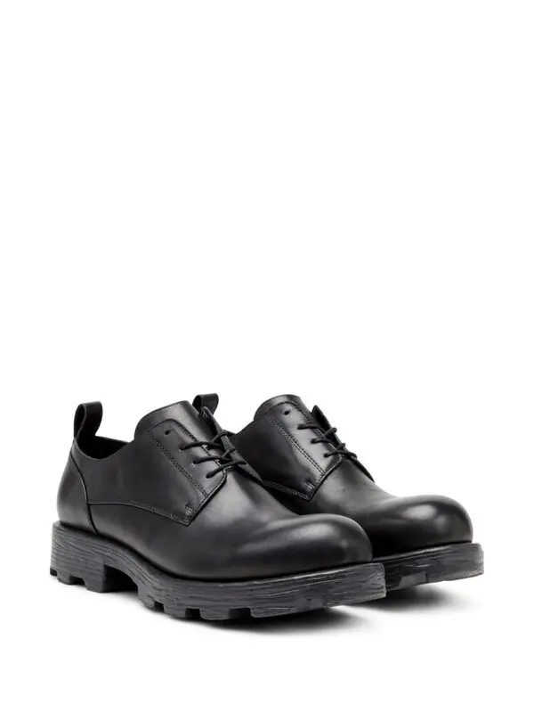 DIESEL D-hammer Leather Derby Shoes