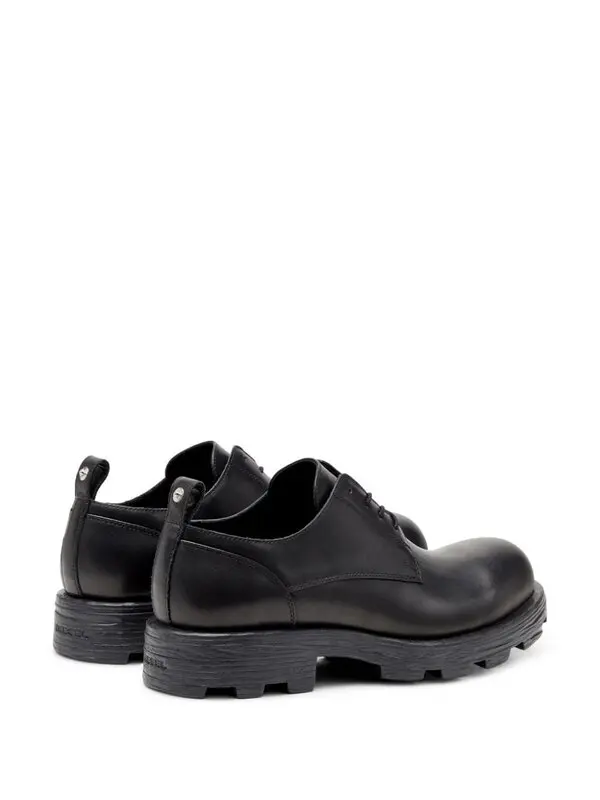 DIESEL D-hammer Leather Derby Shoes