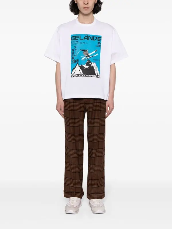 Kolor Graphic-print Cotton T-shirt