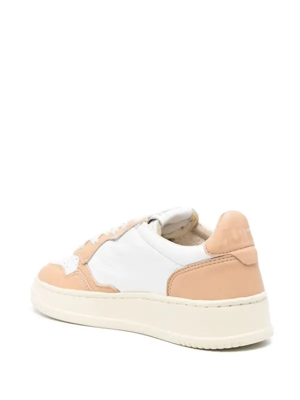 AUTRY Medalist Leather Sneakers - Brown