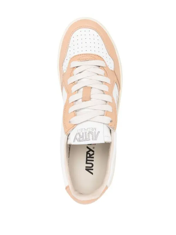 AUTRY Medalist Leather Sneakers - Brown