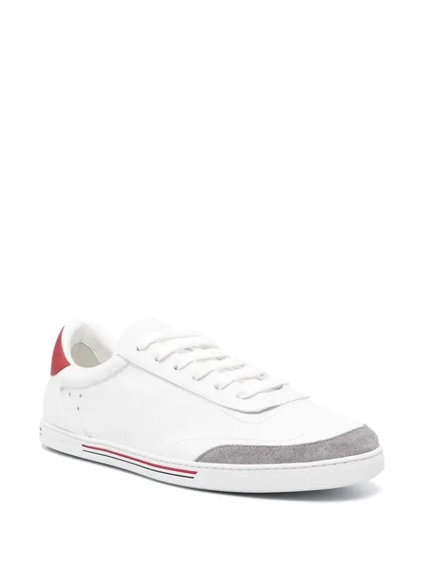 Dolce & Gabbana Stripe-detailing Leather Sneakers