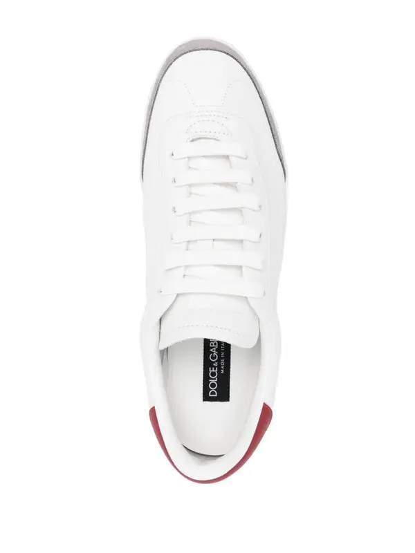 Dolce & Gabbana Stripe-detailing Leather Sneakers