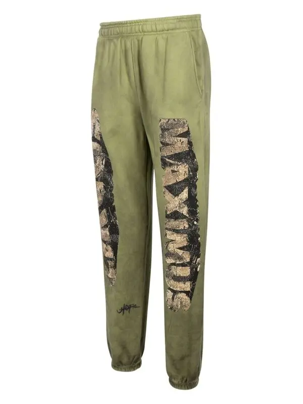 Travis Scott Utopia Circus Maximus Track Pants - Green | Editorialist