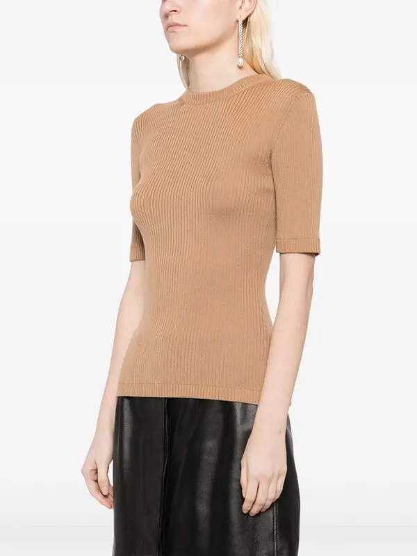 Khaite The Ange Rib-knit Top